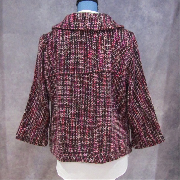 JM Collection | Jackets & Coats | New Jm Collection Modern Graphic ...